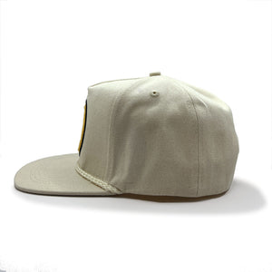 Double Blind Snapback - Oatmeal – Happy Caps